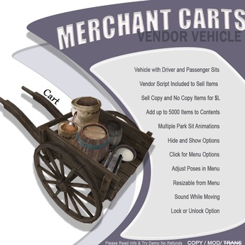 Second Life Marketplace - Merchant Cart (Rezz Box)