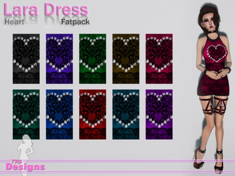Second Life Marketplace - Lara Heart Fatpack Collection