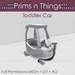 Second Life Marketplace - [...:::Prims N Things:::...] Toddler Car