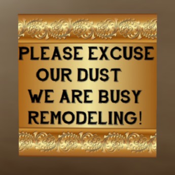 Second Life Marketplace - HHVET Victoriana - Sim Remodeling Sign