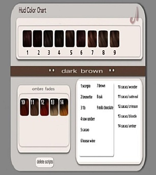 Second Life Marketplace - AD - asha B - dark browns RARE