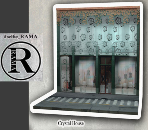 Second Life Marketplace - RAMA - #selfie_RAMA Crystal House RARE