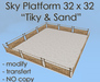 Second Life Marketplace - Sky Platform 32 x 32 Tiky & sand - BadApple ...