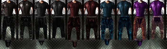Second Life Marketplace - FATPACK Mesh Baggy Pants w bulge & HUD 8 ...