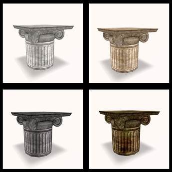 Second Life Marketplace - Gift - The Opus Column - Pillar/Table - Tidbits
