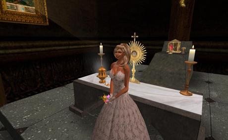 Second Life Marketplace - Bridesmaid #1 (Still Pose for Wedding Photos)