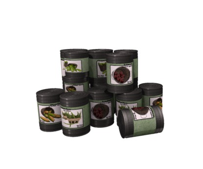 Second Life Marketplace - Second Spaces - Well-stocked Pantry - canned ...
