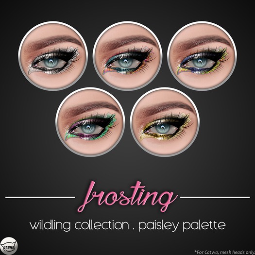 Second Life Marketplace - Catwa Makeup .::frosting::. Wildling ...
