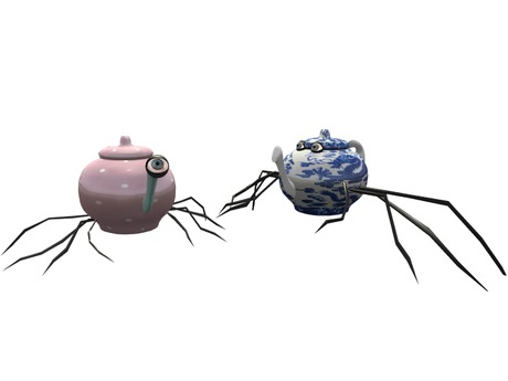 Second Life Marketplace - Chabada - Monster Teapots [DEMO]