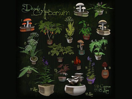 Second Life Marketplace - ::Static:: Deadly Arborium - Abrus ...