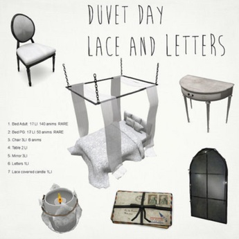 Second Life Marketplace - [DD] Lace candle