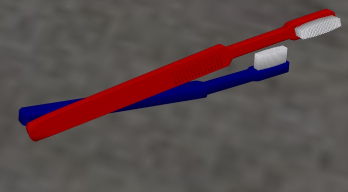 Second Life Marketplace - free toothbrush mesh 2 prim
