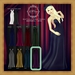 Second Life Marketplace - {le fil casse} morticia dress purple mait
