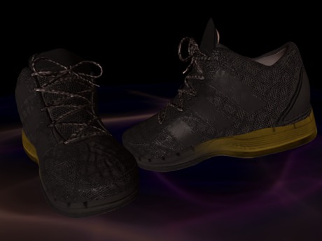 Second Life Marketplace - BB Basketball Shoes alpha black