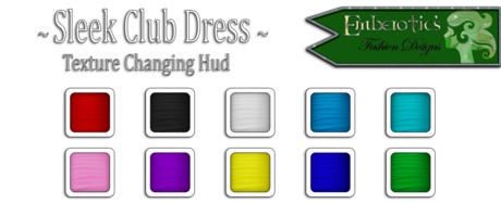 Second Life Marketplace - DEMO ~ Mini Sexy Sleek Club Dress ~ and ...