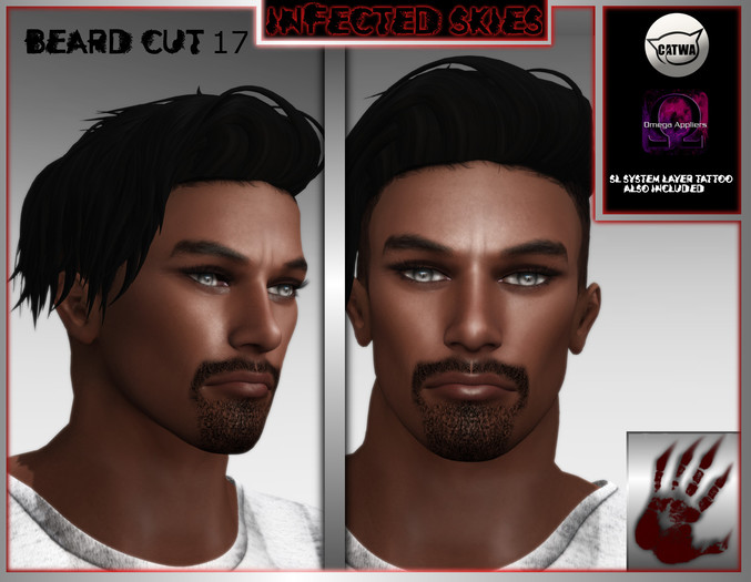 Second Life Marketplace - *IS* Beard Cut 17