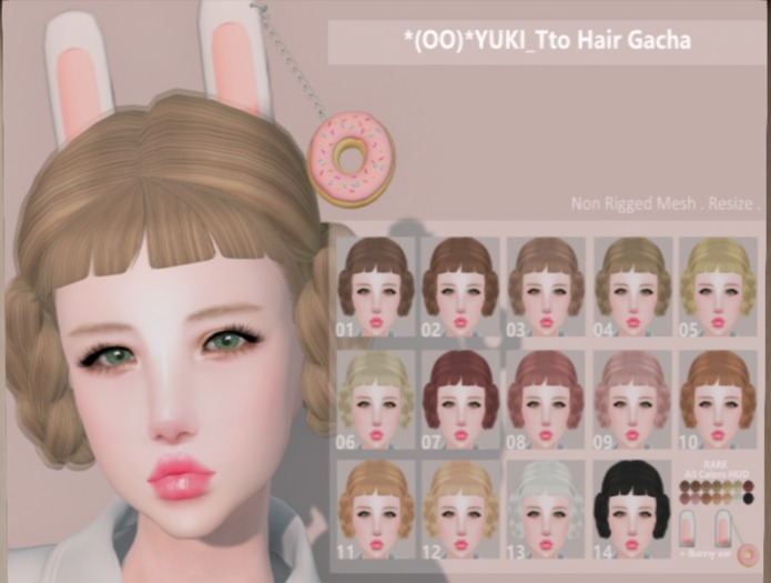 Second Life Marketplace - *(OO)*YUKI_Tto Hair 12 (Resize)
