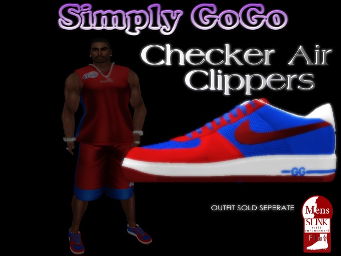 Second Life Marketplace - (GI) Checkers Air Clippers Slink