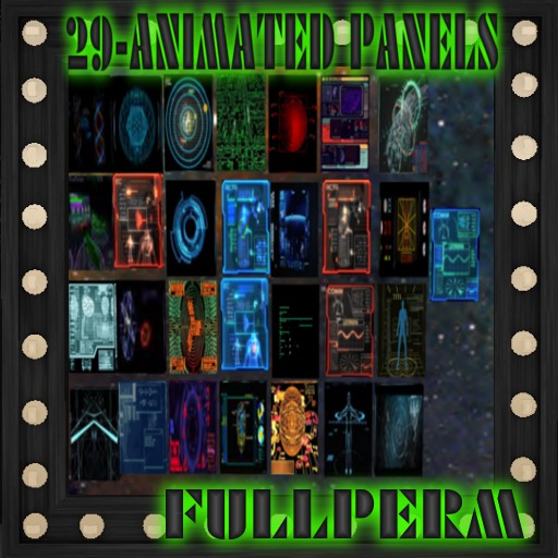 Second Life Marketplace - 29 ANIMATED PANELS FULLPERM