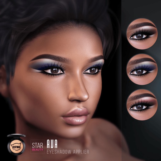 Second Life Marketplace - Star Beauty Catwa Eyeshadow Applier Ava DEMO