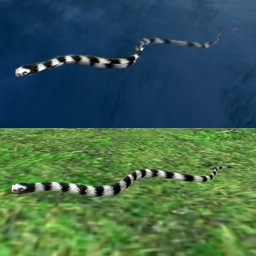Second Life Marketplace - Animania Banded Sea Snake