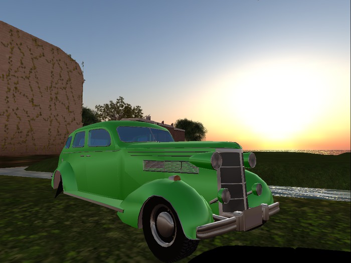 Second Life Marketplace - Gangster car