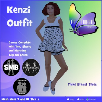 Second Life Marketplace - *BT* Kenzi Outfit