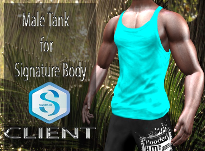 Second Life Marketplace - T-Shirt Signature turquoise