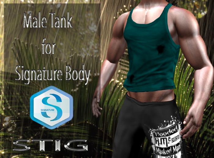 Second Life Marketplace - T-Shirt Signature green