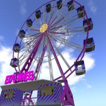 Second Life Marketplace - ferris wheel expo-Wheel