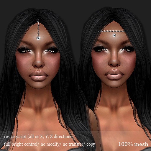 Second Life Marketplace - Head Chain Dia-SP Platinum -RYCA-
