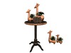 Second Life Marketplace - MSD - Safari Side Table & Accessories (5 LI) C/M