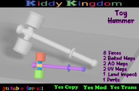 Second Life Marketplace - (KK) Toy Hammer