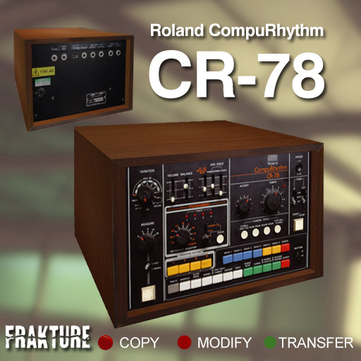 Second Life Marketplace - Roland CR-78
