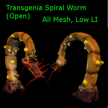 Second Life Marketplace - Transgenia Spiral Worm Open2