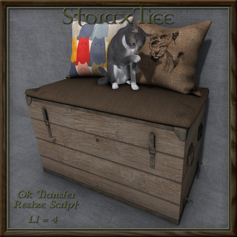 Second Life Marketplace - Peaceful Retreat Chest Decor Cb
