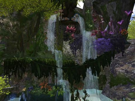 Second Life Marketplace - GD mesh Great animated fantasy waterfall