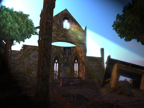 Second Life Marketplace - Gothic Church (Ruin) / Vampire Church (Ruin)