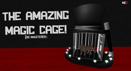 Second Life Marketplace - The Amazing Magic Cage - Magical Illusion!*★