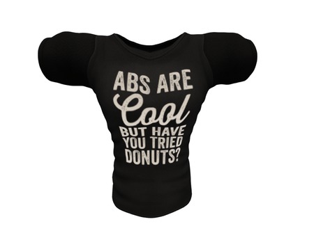 Second Life Marketplace - REVOLUTION - Donut Abs Tee