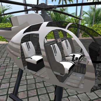 Second Life Marketplace - S&W MD500 Snowbird Paint