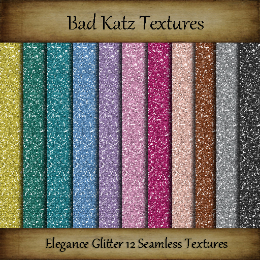 Second Life Marketplace - Bad Katz Elegance Glitter Textures