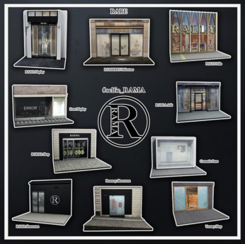 Second Life Marketplace - RAMA - #selfie_RAMA RAMBERRY Mainstore RARE