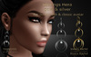 Second Life Marketplace - Earring Hera Gold & Silver rachela bag