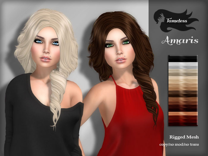 Second Life Marketplace - Tameless Hair Amaris - Naturals