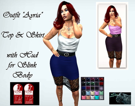Second Life Marketplace - Ayria" Outfit Slink