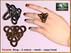 Second Life Marketplace - Bliensen + MaiTai - Taranis - Ring