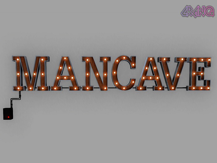 Second Life Marketplace - *CRAnQ* MESH MANCAVE Marquee sign Second Life Marketplace - *CRAnQ* MESH MANCAVE Marquee sign