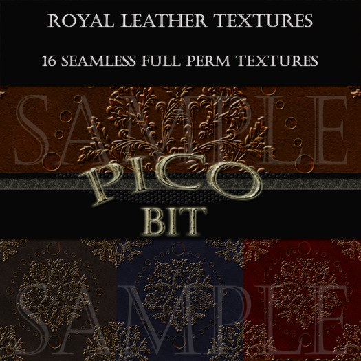 Second Life Marketplace - Royal Leather Textures