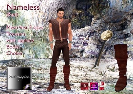 Second Life Marketplace - Nameless Red by JI (add & touch to unpack)